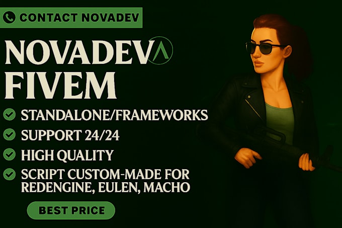 Executor lua pour fivem, script lua custom by Novadevweb | Fiverr