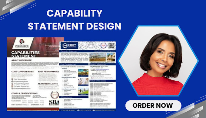 Create a professional capability statement for your business by ...