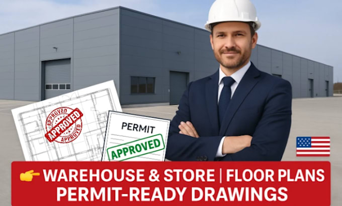 Create warehouse and wholesale store site and floor plan permit ...
