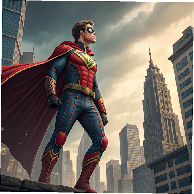 Draw superhero character for you by Gaapifly | Fiverr