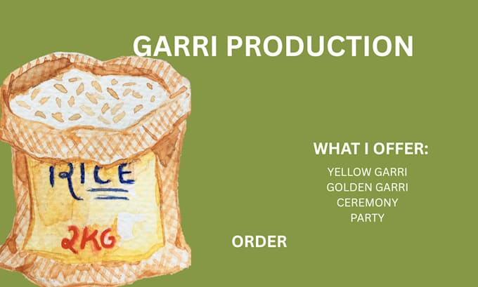 Produce and package high quality garri with professional standards by ...