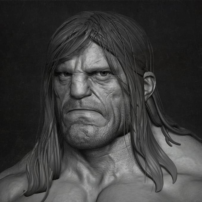 Create 3d sculpted characters or models for 3d printing by Sheedah_art ...