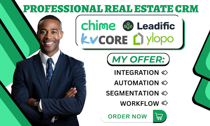 Setup leadific integration ylopo convertri chime kvcore idx website by Vick_segz | Fiverr