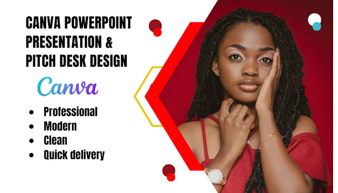 Do canva presentation, pitch desk design, google slide, powerpoint ...