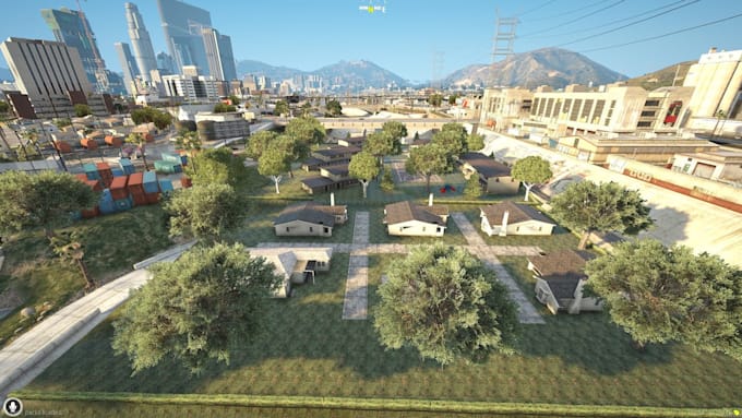 Mapa fivem personalizado, ciudades fivem, mapa realista fivem, mapa de ...