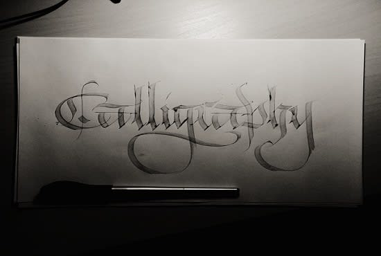 Write your name in calligraphy in my style by Plannervm | Fiverr
