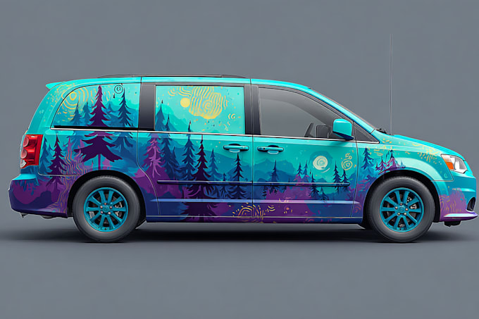Professional van wrap design, car wrap design, wrap design by ...
