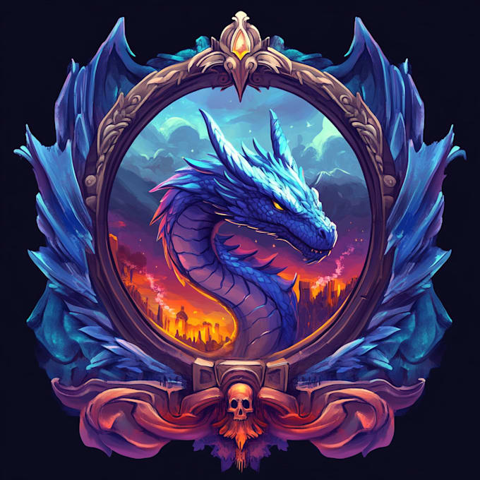 Make a professional fantasy game logo by Keilafultonkolu | Fiverr