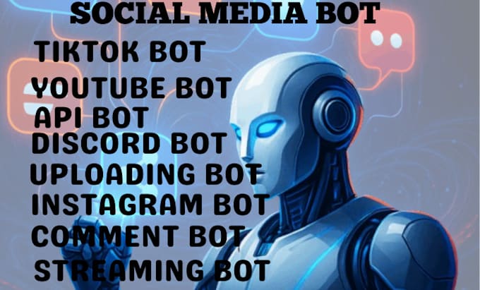Do tiktok bot, telegram bot, social media bot, livestreaming bot ...