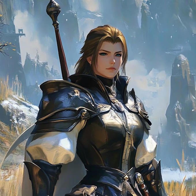 Custom final fantasy ffxiv character art by Gaynockers | Fiverr