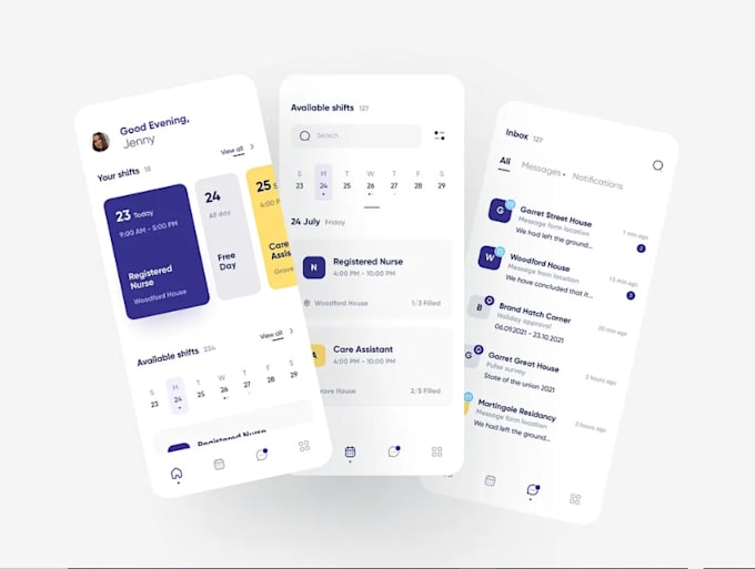 Develop shift management app, employee scheduling app, shift reminder ...