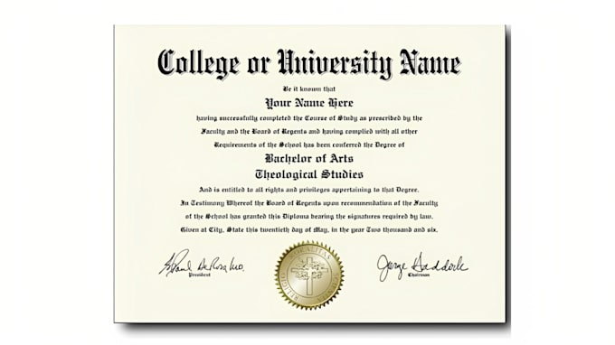 Design high school diploma, ged certificate, college diploma certificate by Emmanuel_k123 | Fiverr