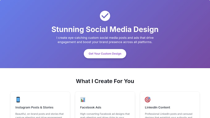 Create stunning custom social media post and ads by Adsxzahra | Fiverr