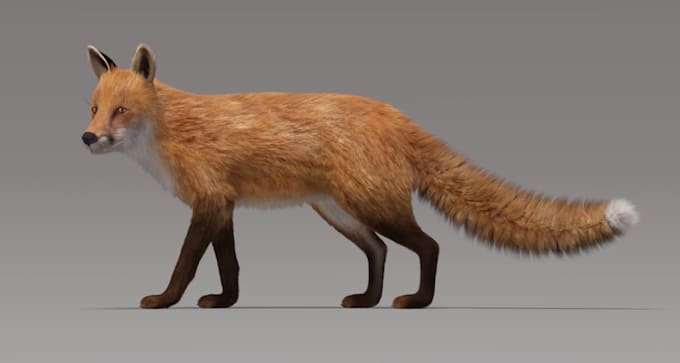 3d cgi animal animation character creatures xgen hair 3d dinosaur vfx ...