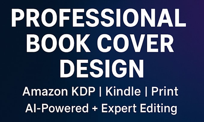 Design ai custom book covers for amazon kdp, ingram spark by Alexander ...