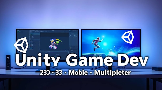 Do unity game development, prototyping, reskin 2d 3d mobile game by Cipher_blend | Fiverr