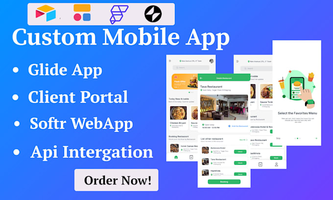 Build ai glide, flutterflow adalo softr airtable glide app pwa expert ...