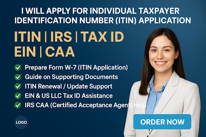 Get your itin number fast as an irs certified acceptance agent by Naxic ...