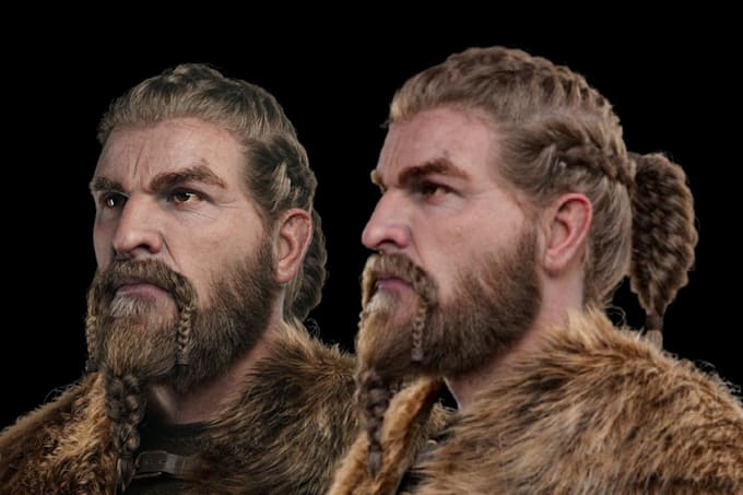 Model 3d realistic character 3d metahuman game character 3d model for ...