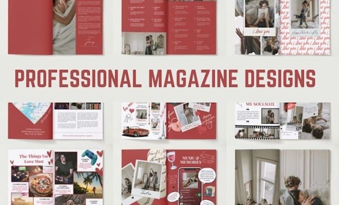Design and format professional magazine cover, magazine ad layout ...