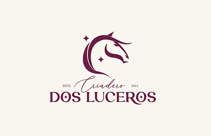 Design powerful illustration horse breeding farm logo by Miracle ...