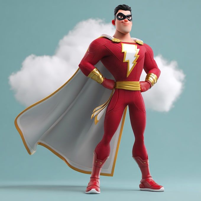 Create superhero cartoon character for you by Bookuar | Fiverr