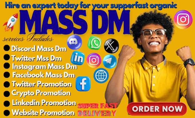 Instagram mass dm, face book mass dm, instagram dms, facebook dms ...