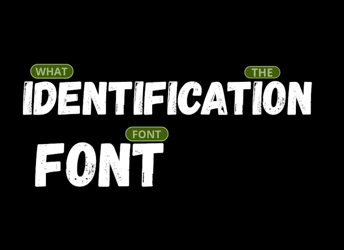 Identify or find the font in any image by Rayanfontfinder | Fiverr