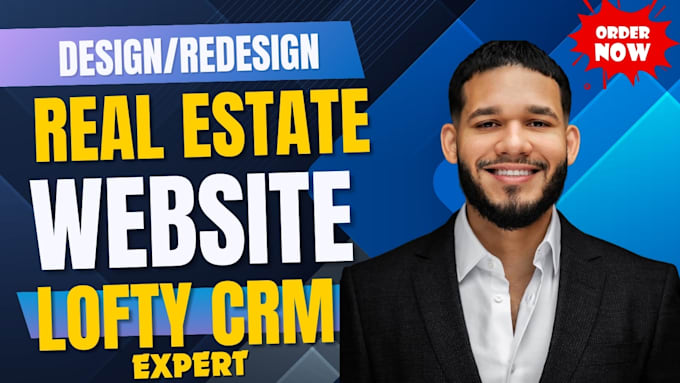 Build and customize your lofty real estate idx website with crm automation setup by ...