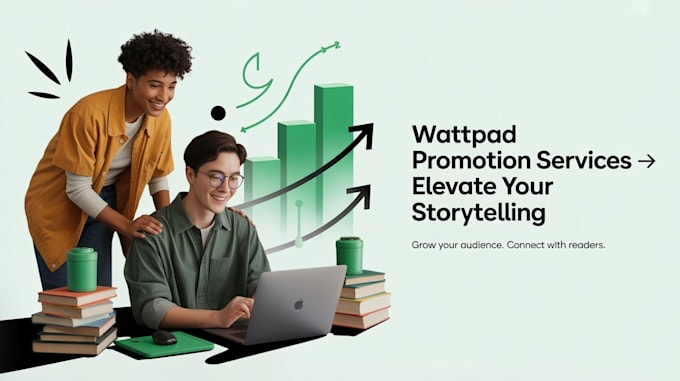 Do organic wattpad book promotion, webtoon, comic promotion book ...