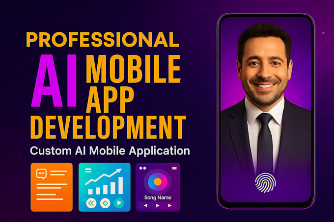 Develop ai mobile app ai integration ios app android app mobile app ...