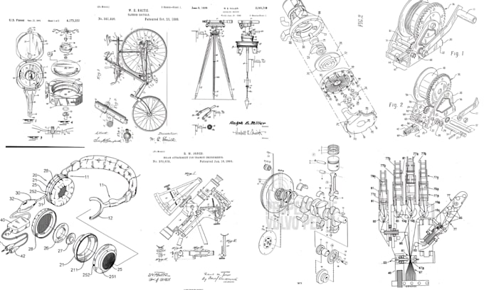 Create uspto and wipo patent drawings utility and design patent ...