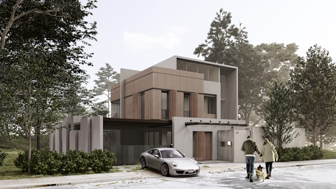 Do 3d house rendering, architectural and construction drawings, lumion ...