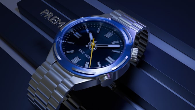 3d wrist watch animation 3d watch animation 3d watch model 3d product ...