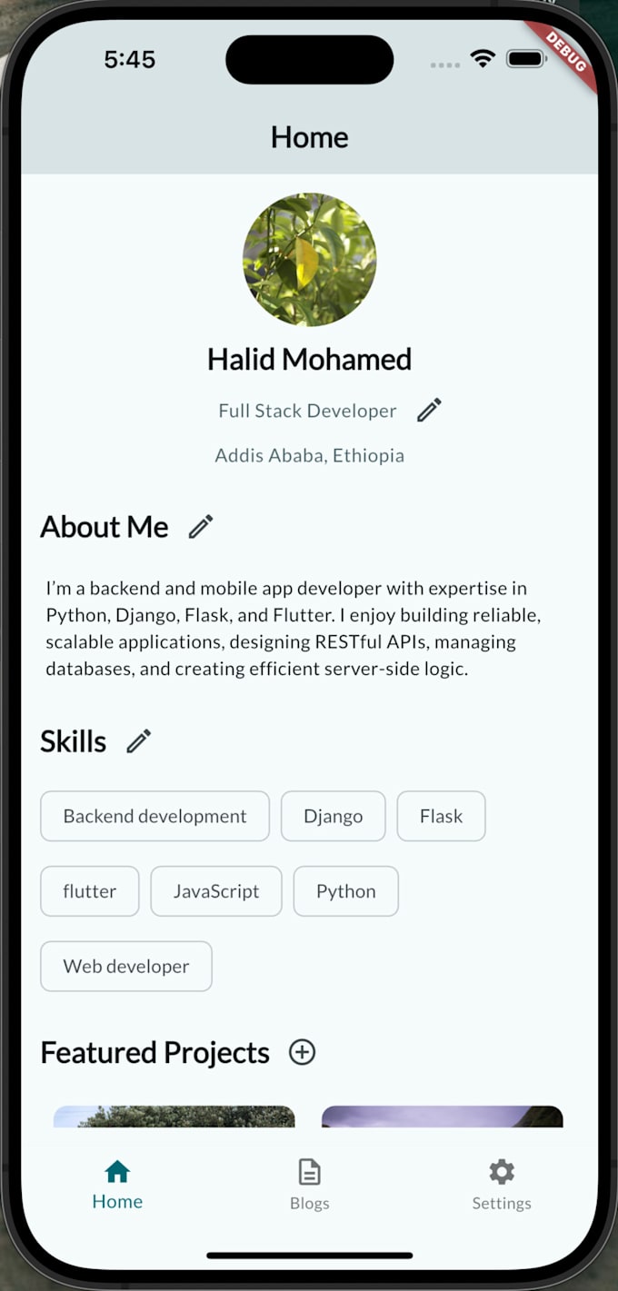 Build a full stack mobile app with django and flutter by Halidmoh | Fiverr