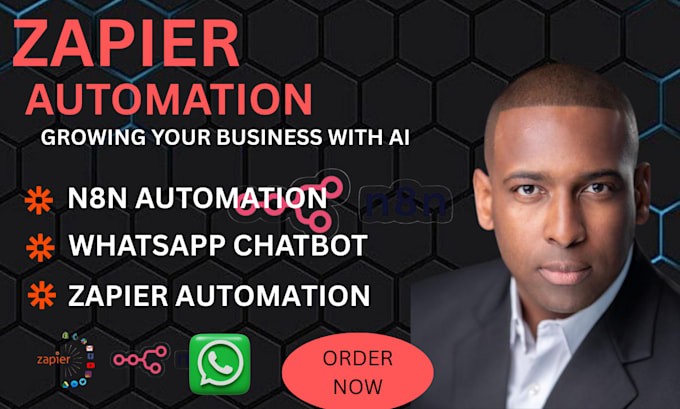 Setup or fix zapier zap integration automation zapier workflow whatsapp ...