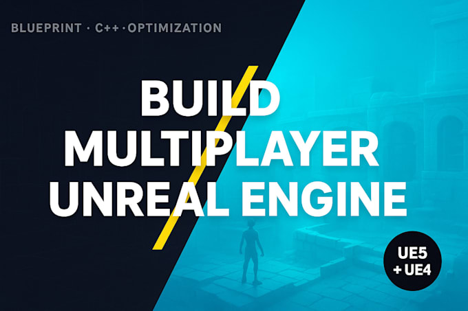 Build unreal engine blueprint multiplayer map ue4 ue5 unreal engine ...
