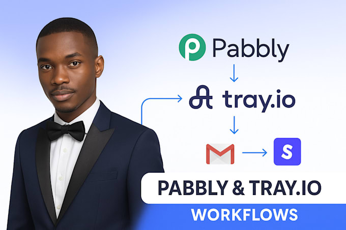 Design custom workflows with pabbly connect or tray io by Dan_crafter ...