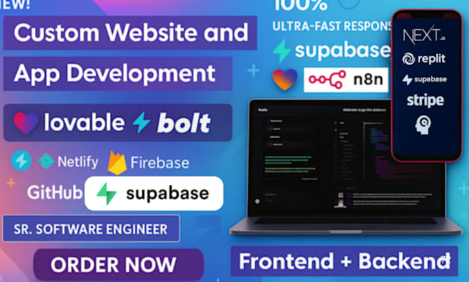 Arreglar bug adorable, integración de api de stripe, replit, next.js, ai bolt y supabase