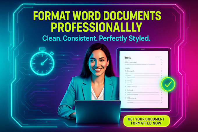 Professionally format and fix your ms word document quickly by ...