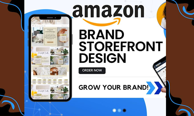 Design and create professional amazon brand storefront by Olamiola324 ...