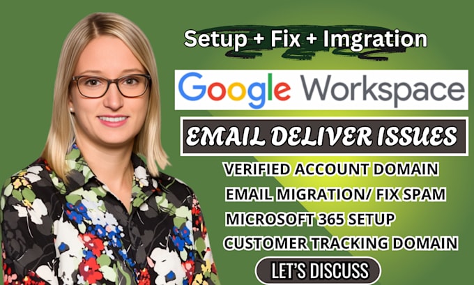 Fix, setup google workspace, email issues, domain issues, office 365, migration by Roselinepen1 ...