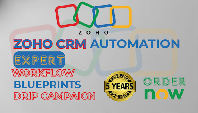Do zoho crm setup email automation, workflows, blueprints sales funnel ...