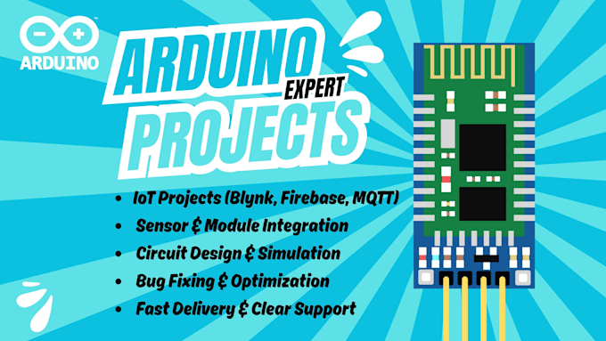 Arduino iot projects with esp32 by Engrajro | Fiverr