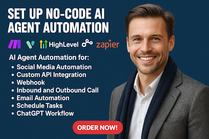 Setup n8n ai agent make com zapier automation api integration fix n8n workflow by Helixdigitalz ...
