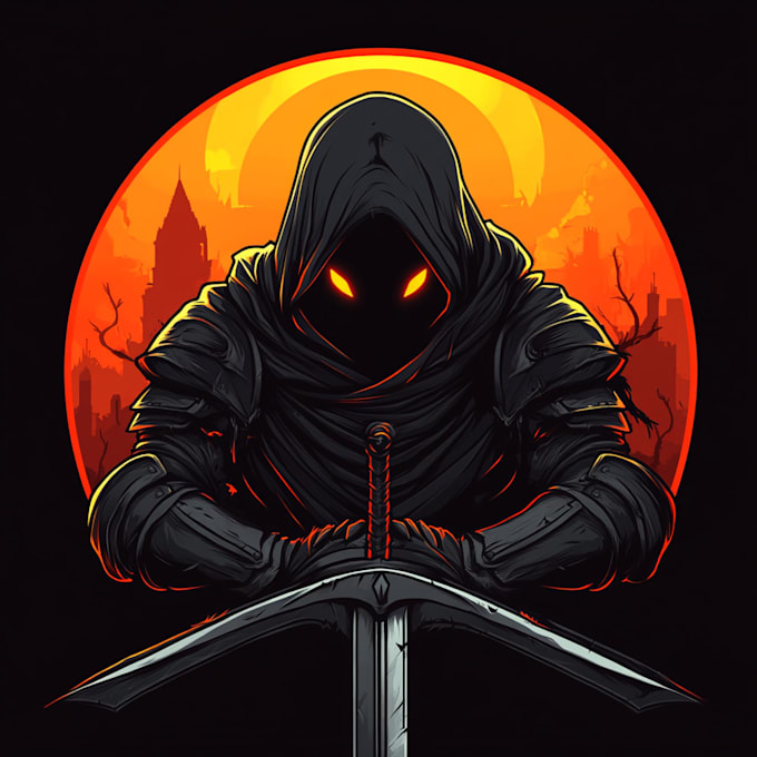 Create a fantasy game logo by Moniquetruong | Fiverr