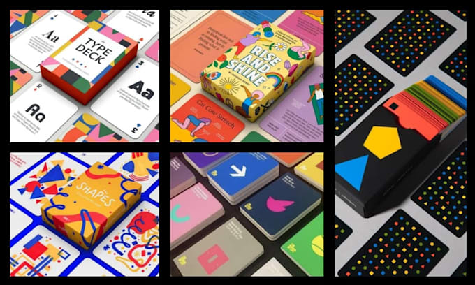 Design kids playing cards,educational card game,illustration memory ...