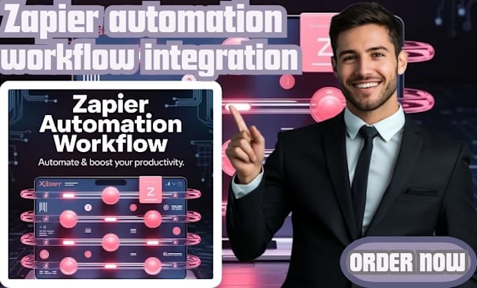 Automate your business workflows with zapier, make, and n8n integrations by Scottmccallx | Fiverr