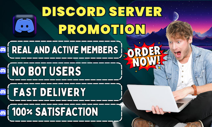 Discord server promotion, gaming server, fivem, dayz, rust, discord ads ...