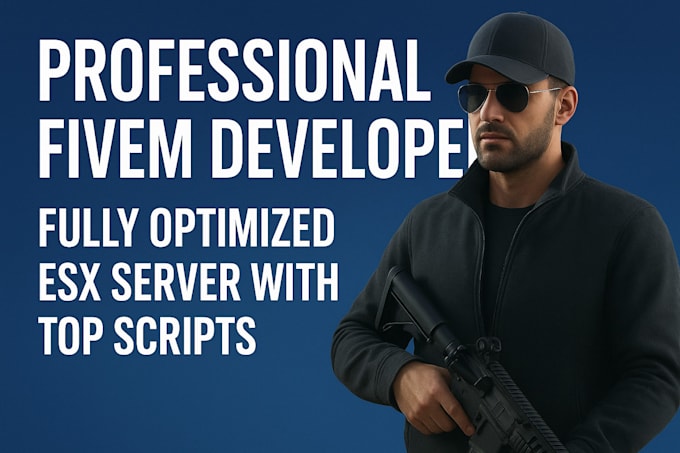Develop a custom esx fivem server with high quality scripts by Kendrabeth | Fiverr
